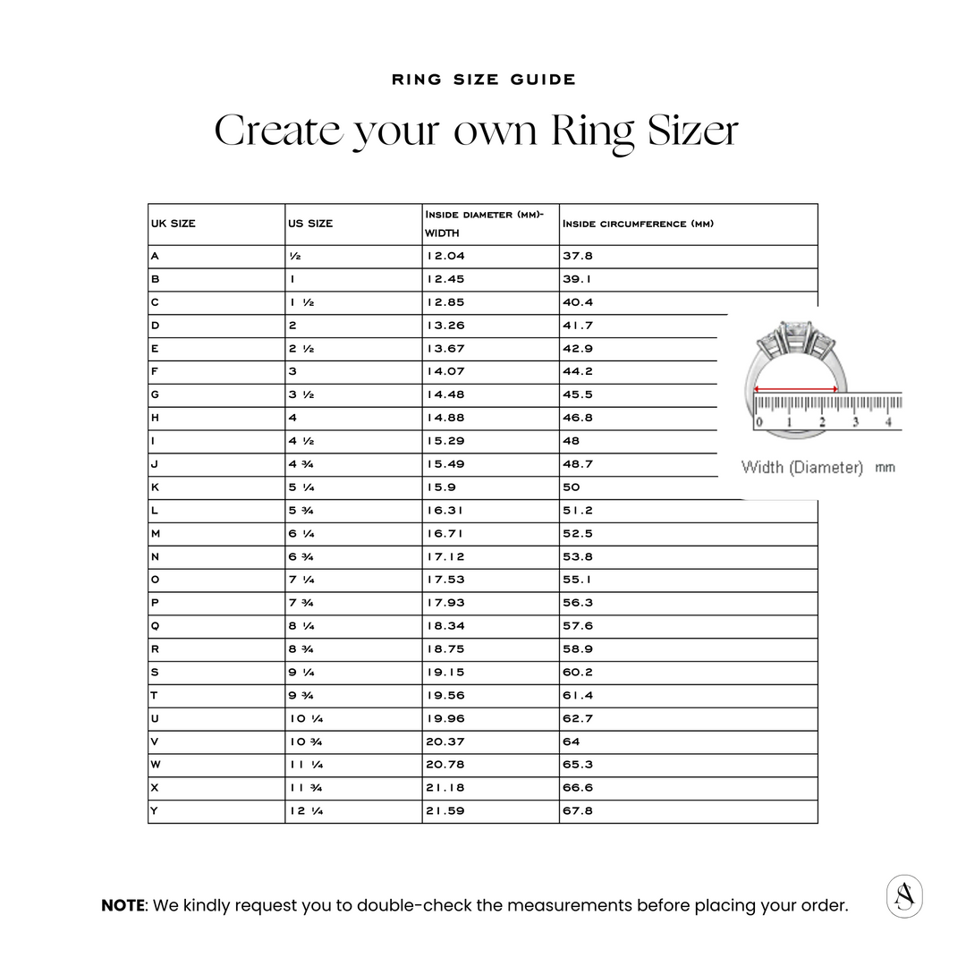 JEWELRY SIZE GUIDE – andrasteine